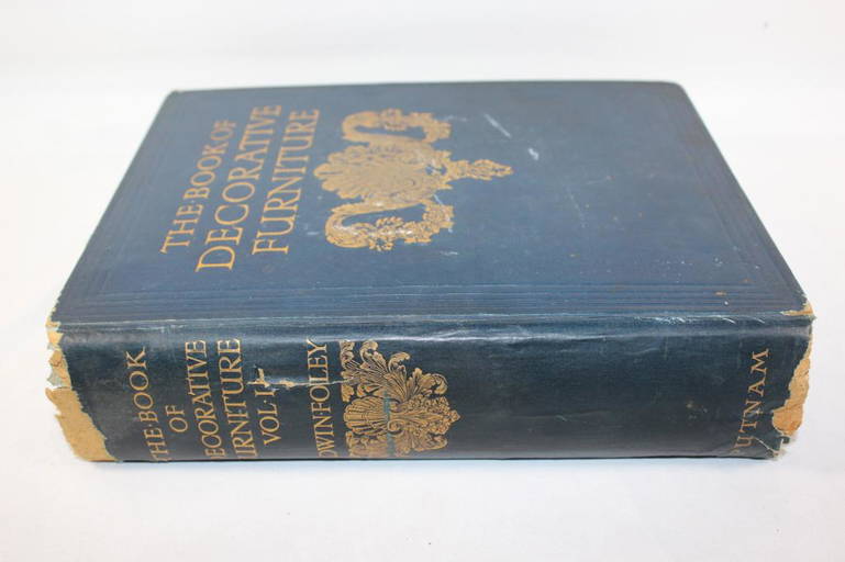 The Book Of Decorative Furniture Vol 1 Edwin Foley