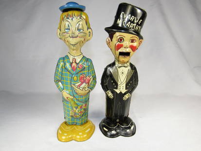 1939 Marx Charlie Mccarthy & Mortimer Snerd Private Car