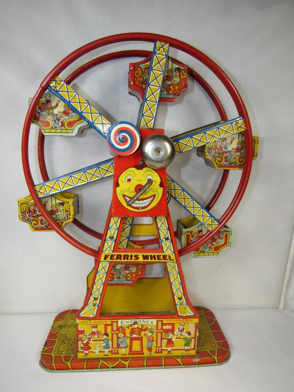 1930s 40s J. Chein Hercules Ferris Wheel