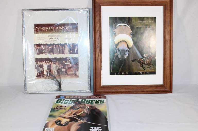 John Henry Racing Horse Memorabilia