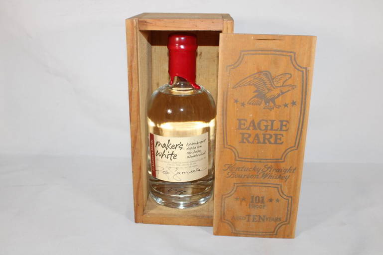 Makers Mark White Bourbon Signed Rob Samuels