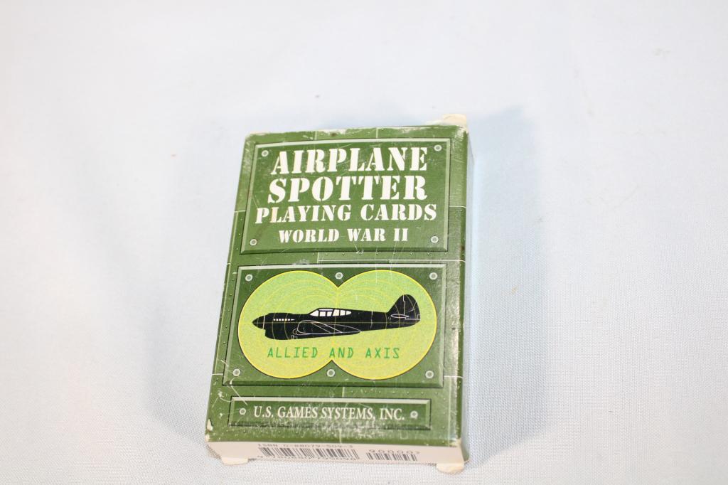 Airplane Spotter Playing Cards Wwii Planes