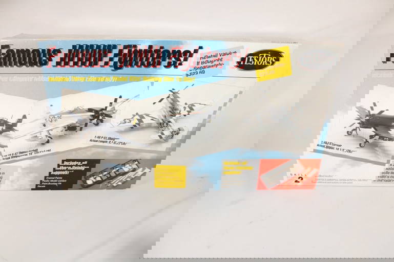 ;testors Famous Ww2 Fighters Model Airplanes New