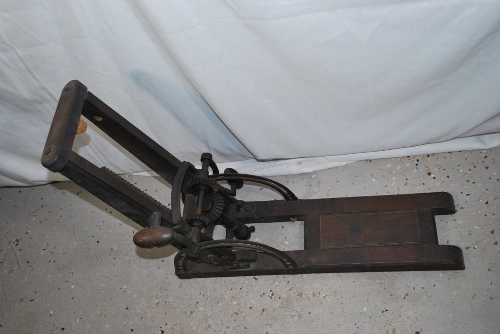 Antique Beam Boring Machine Auction