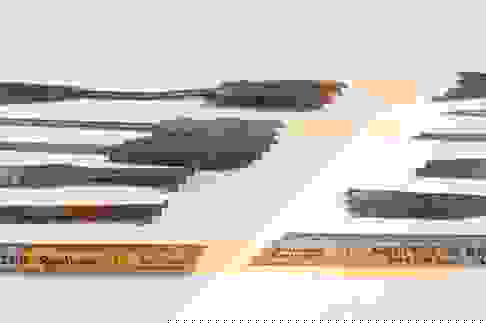 Lot Of Antique Wood Chisels / Tools Auction