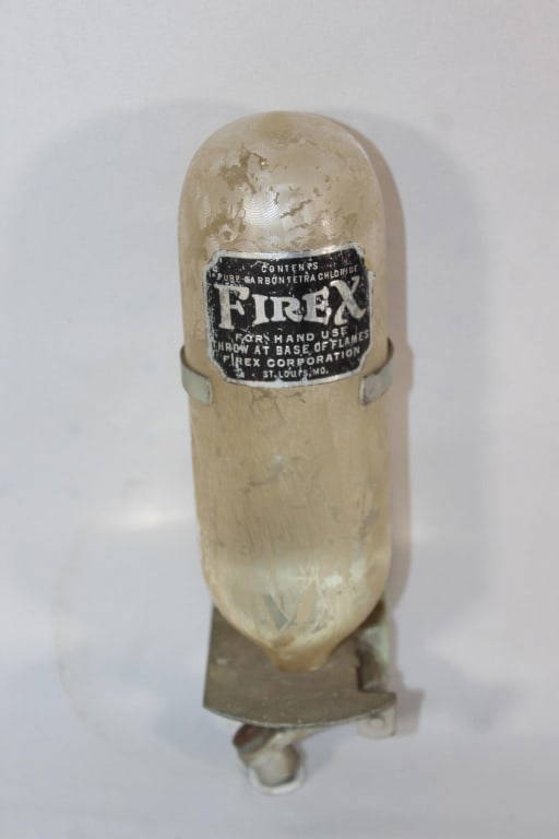 Antique Firex W/bracket Fire Grenade, Extinguisher Auction