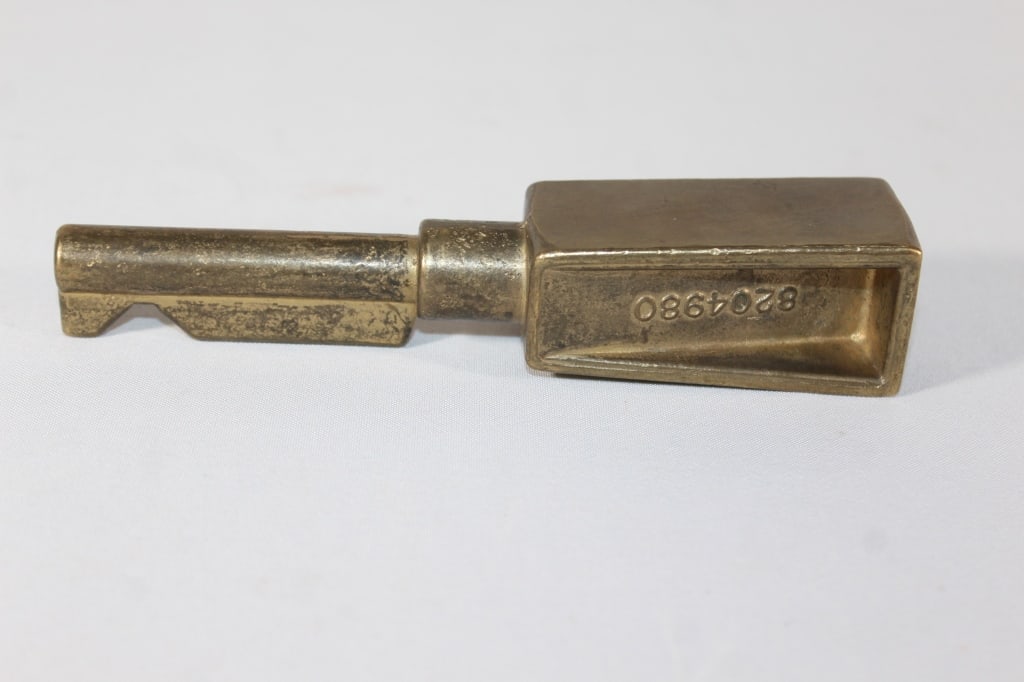 Railroad Brass Locomotive Engine Reverser Auction