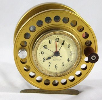 Reel Time Fishing Reel Alarm Clock