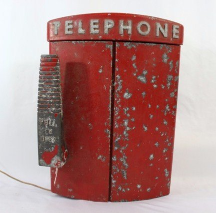 Vintage Western Electric Emergency Fire Call Box All