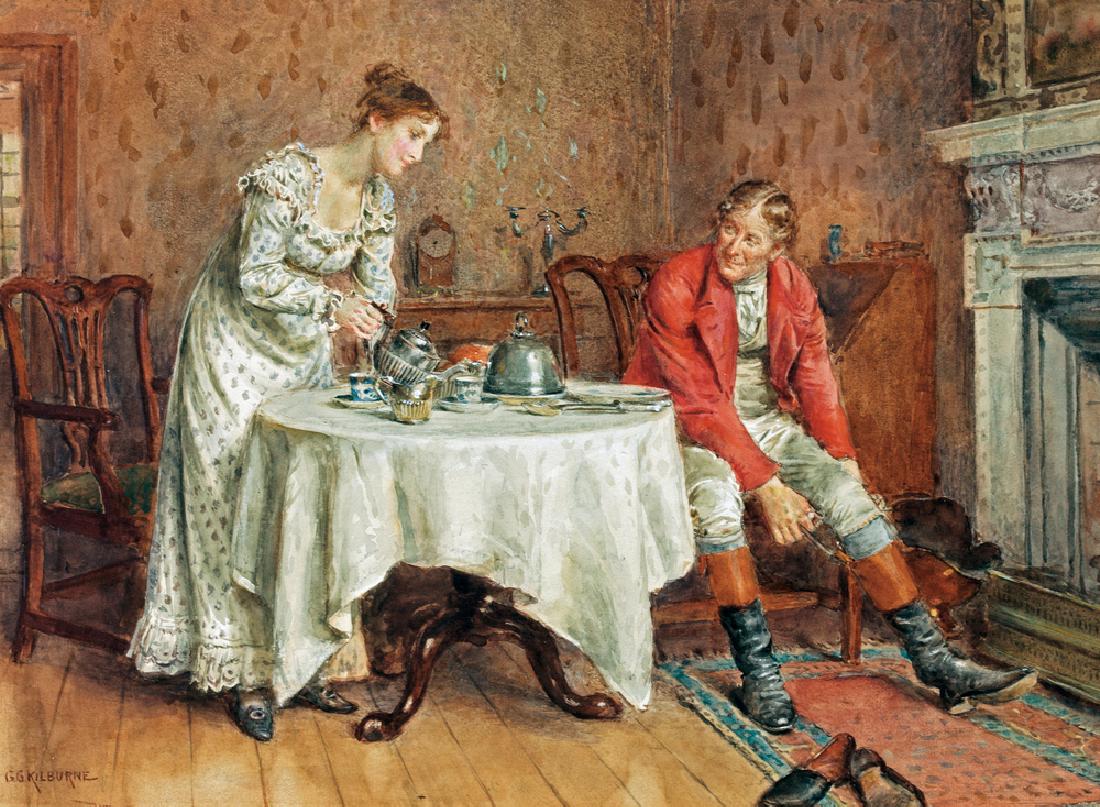 George Goodwin Kilburne 1839-1924 (British) - Jan 24, 2018 | Lucien ...