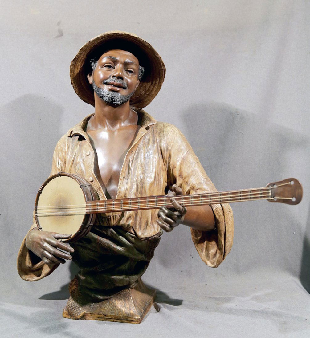 Joseph Le Guluche, Attrib., Friedrich Goldscheider Terracotta Bust Of A ...