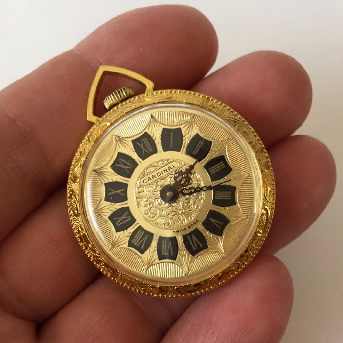 Vintage gold plated round CARDINAL Swiss made watch - Aug 23, 2017 ...