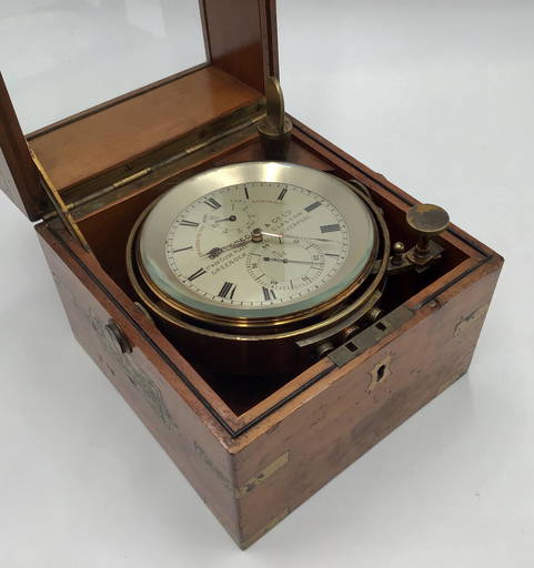 3-Day Marine Ship's Chronometer. - Oct 24, 2020 | Direct Auction ...