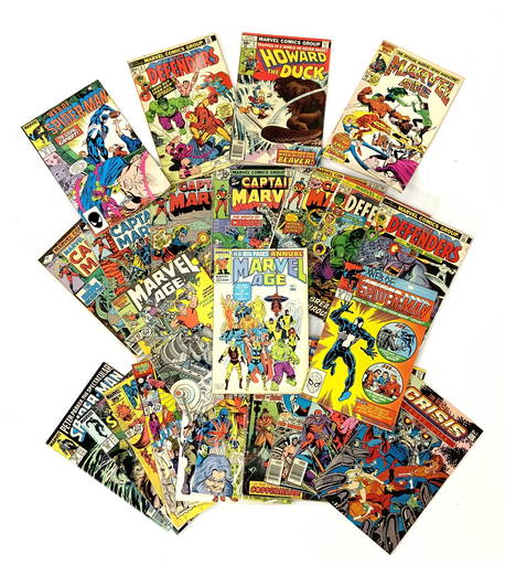 Lot Of Assorted Vintage Marvel Comic Books.