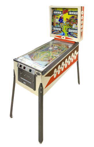 1971 Gottlieb Sheriff Vintage Pinball Machine.