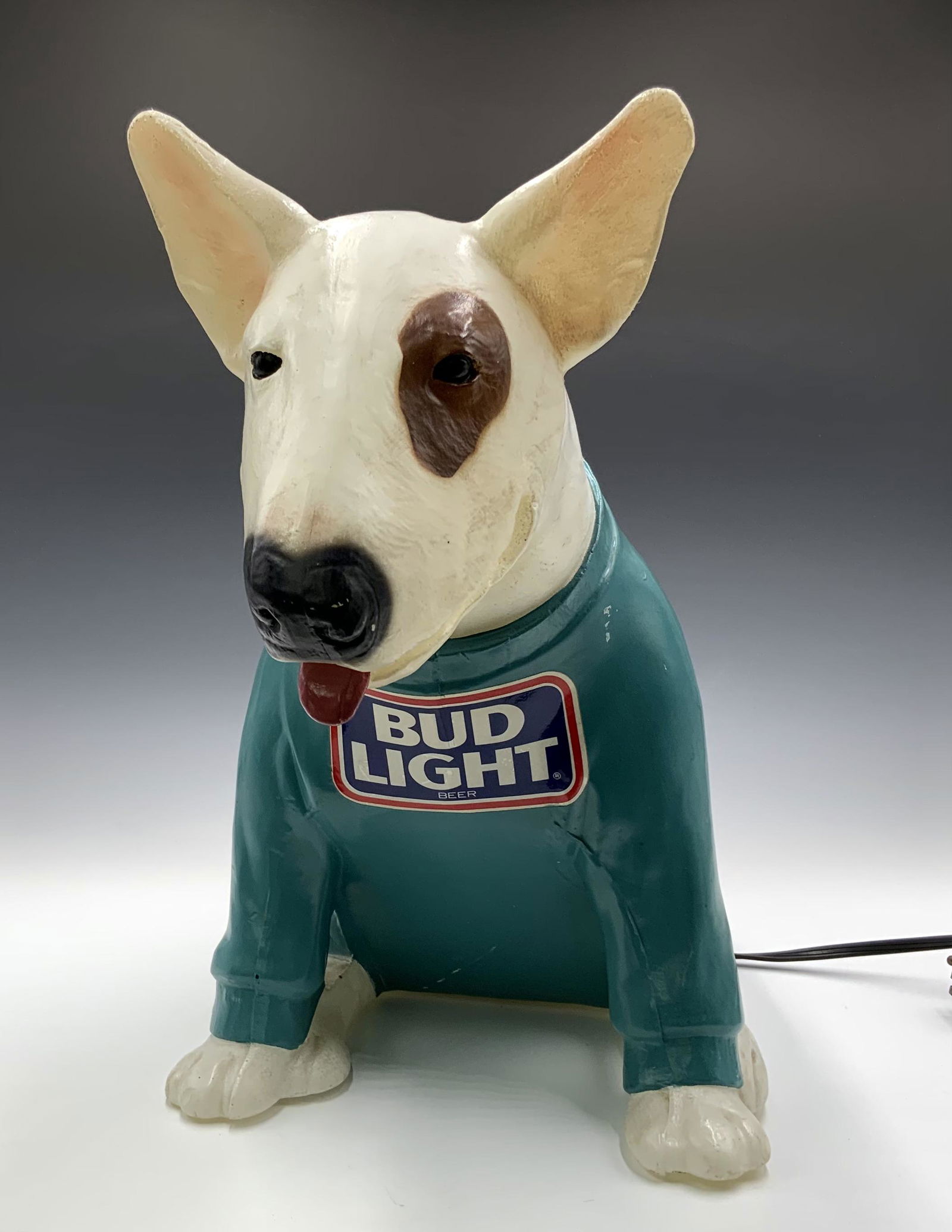 Bud Light "spuds Mackenzie" Advertising Lamp.