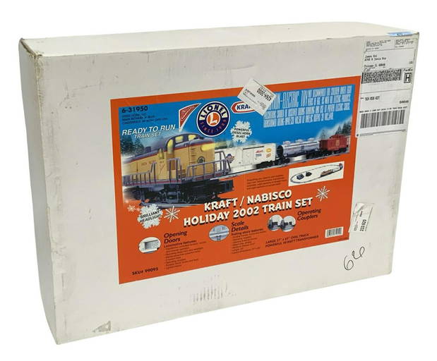 Lionel Kraft / Nabisco Holiday 2002 Train Set.