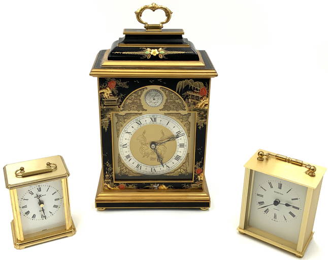 Elliott of London Carriage Clock & 2 Other Clocks. (#0324) on May 28 ...