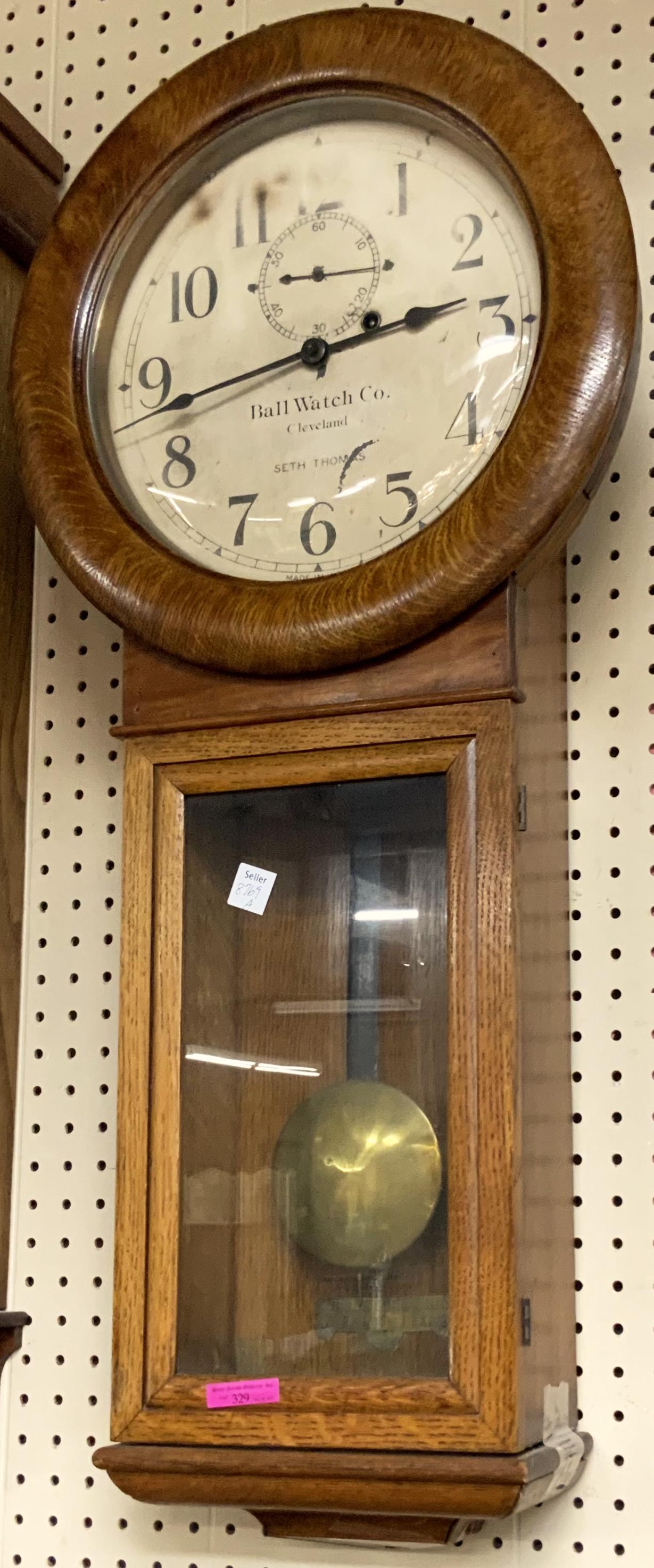 Antique Seth Thomas School House Clock Ball Watch (#0329) on May 28 ...