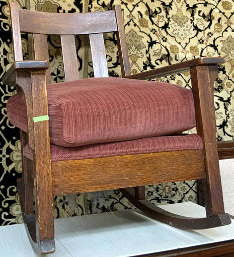 Antique Mission Oak Rocker. - Jul 30, 2022 | Direct Auction Galleries in IL