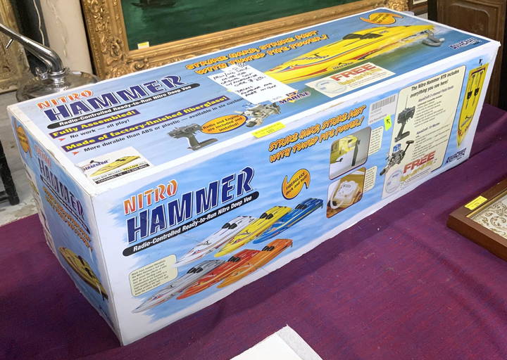 Nitro Hammer Radio Controlled Boat In Original Box