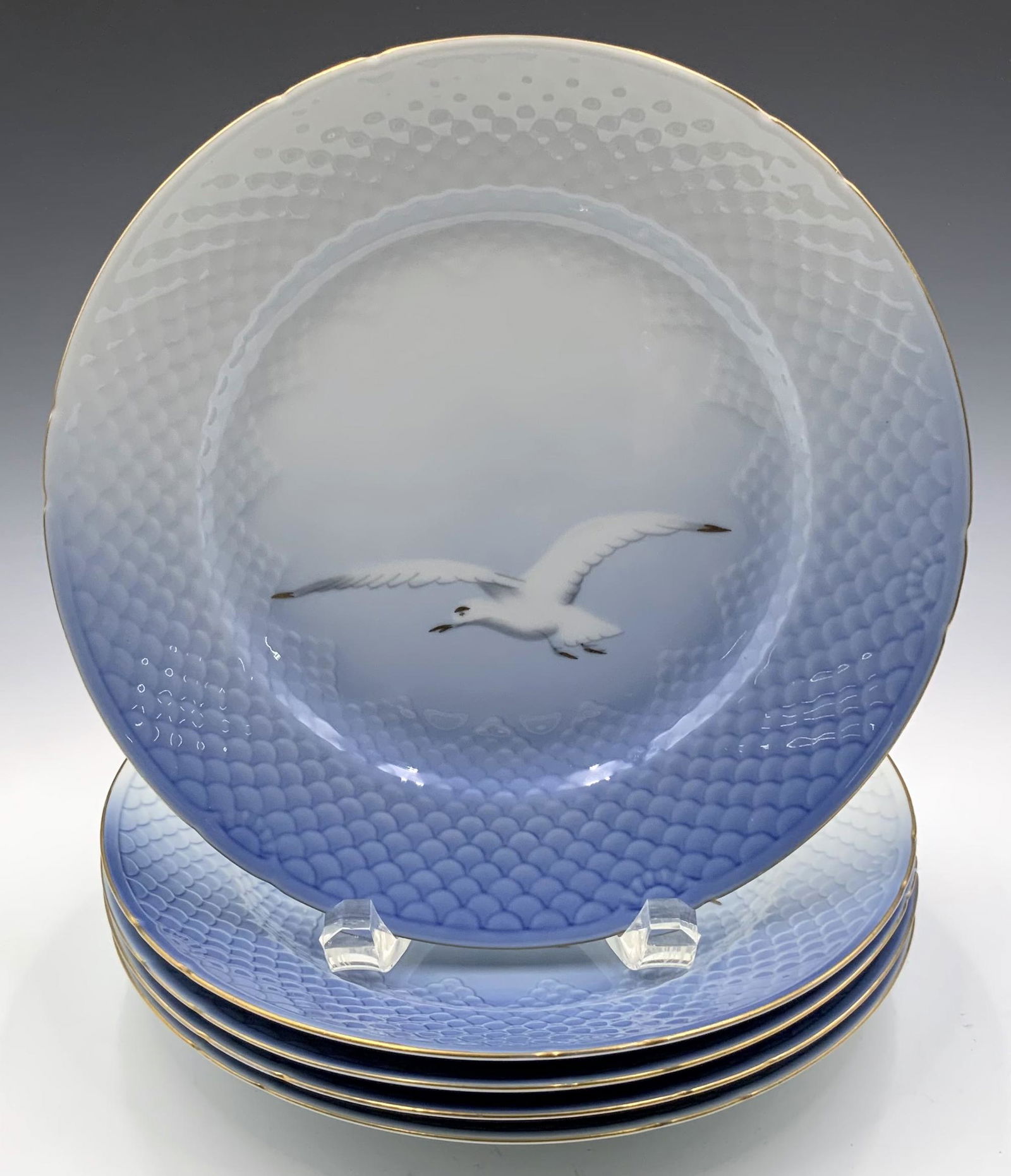 Set of 5 Bing & Grondahl Danish Seagull Plates. (#0438) on Dec 03, 2022 ...