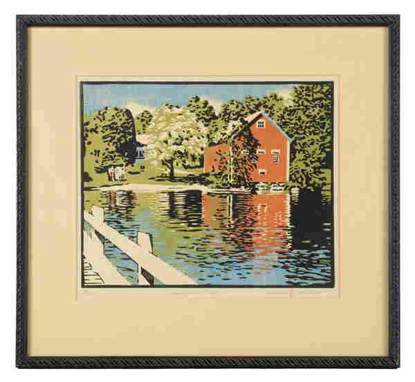 Roycroft Renaissance Block Print by Laura Wilder. (#0216) on Dec 31 ...