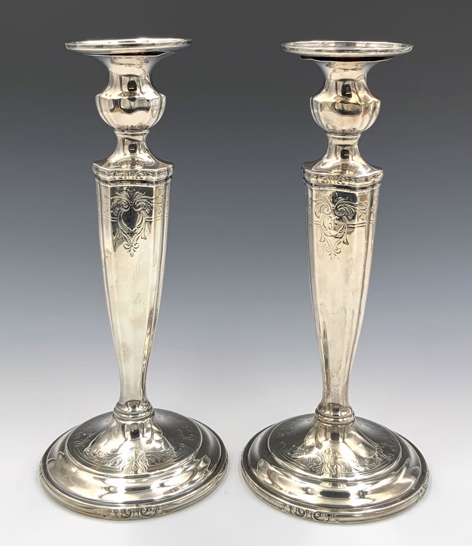 Pair of J.E. Caldwell Sterling Candlesticks. (#0437) on Dec 31, 2022 ...