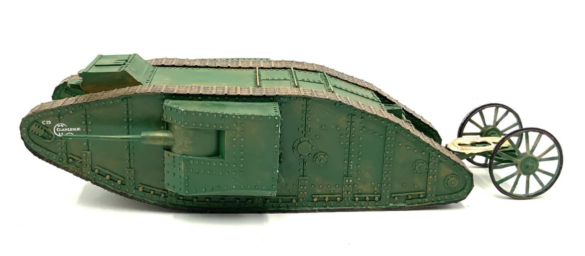 Britains WWI Mark 1 Male Toy Tank, "Mother". (#0391) on Jan 21, 2023 ...