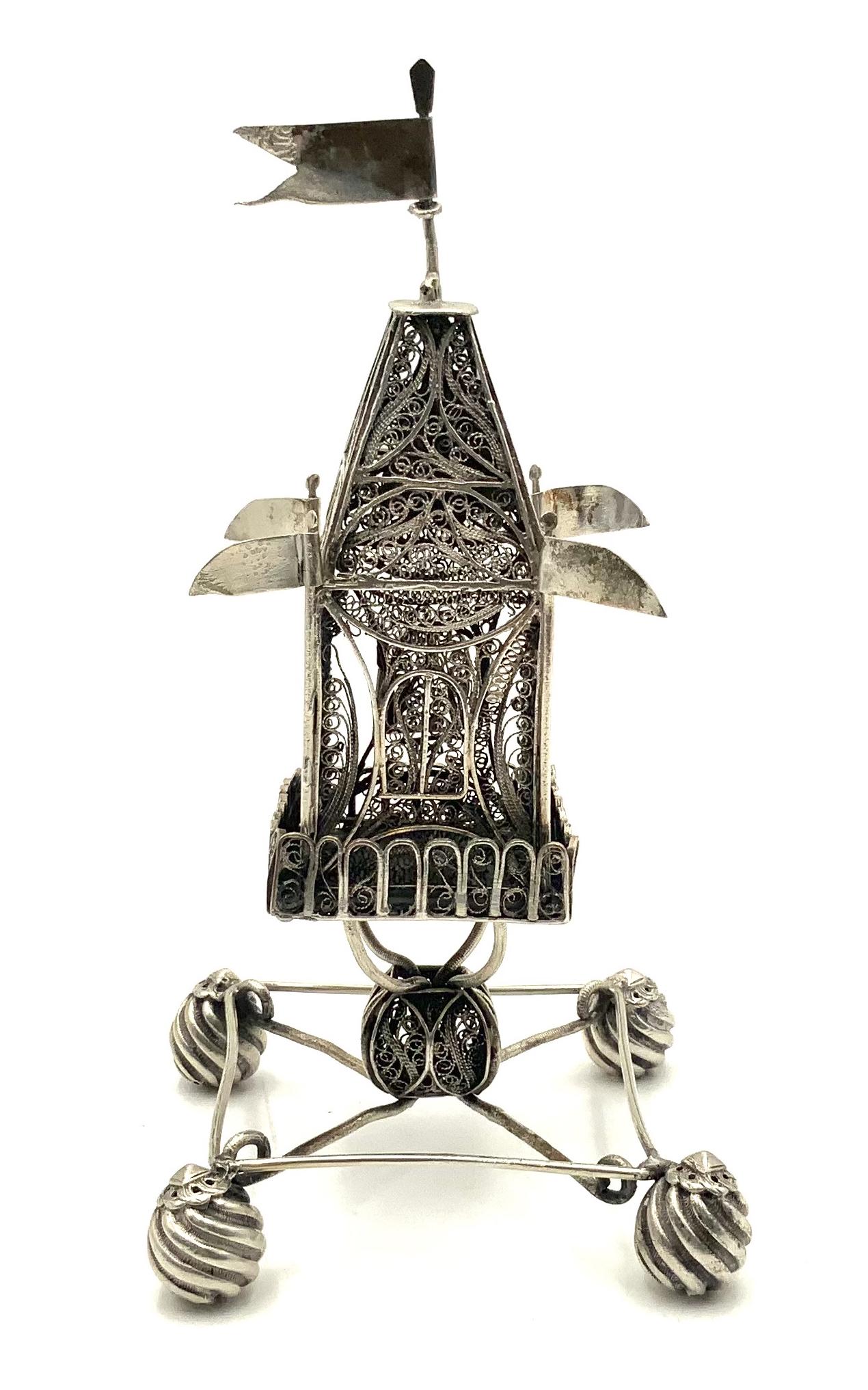 Silver Havdallah Jewish Spice Box. - Mar 11, 2023 | Direct Auction ...