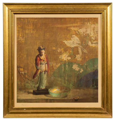 Hovsep Pushman Sgd. Lithograph, Still Life.