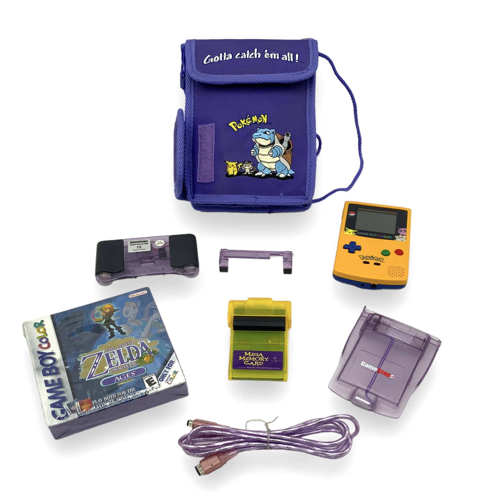 Pokemon & Zelda Game Boy Color Set. Auction