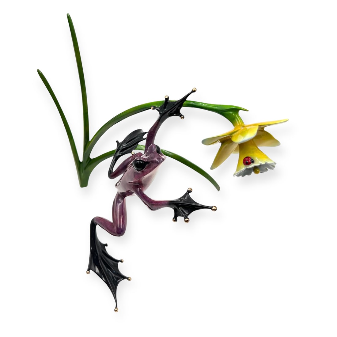 Tim Cotterill Bronze "daffodil" Frogman Sculpture. Auction