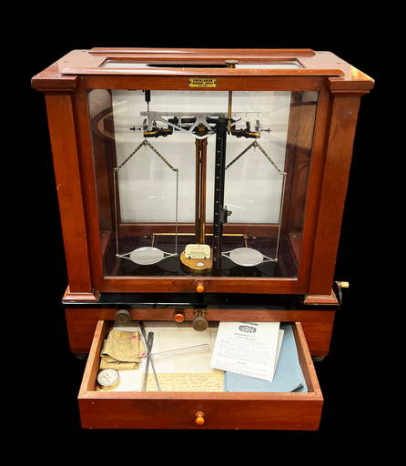 Eimer & Amend Laboratory Scale W/ Weights.
