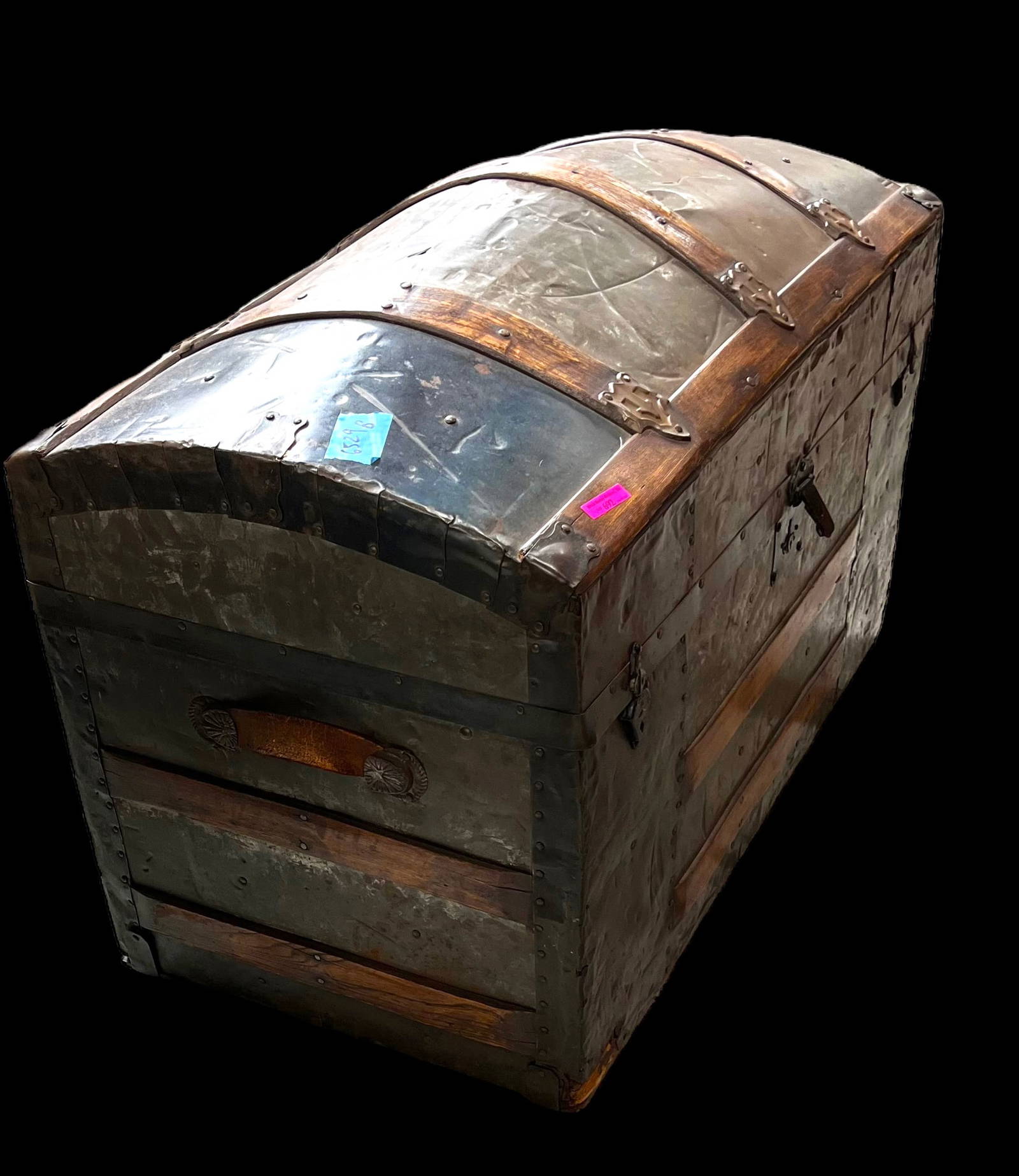 Antique Humpback Trunk. Auction