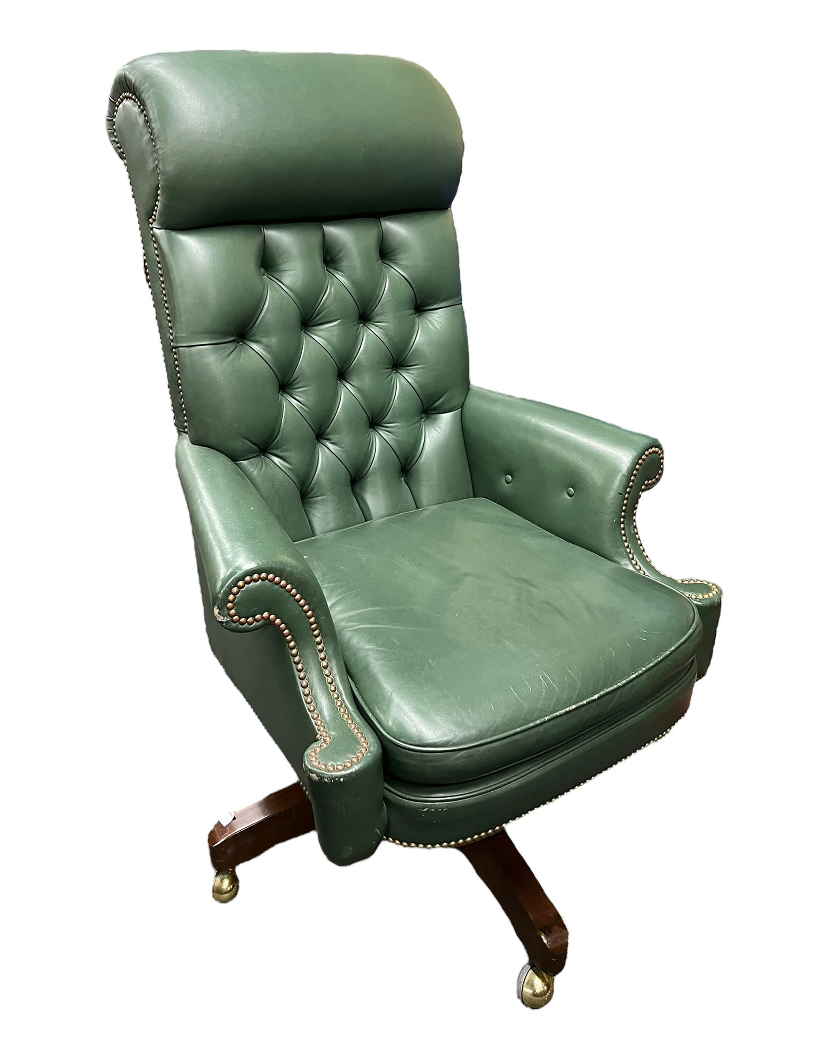 Kittinger Highback Leather Executive Chair.