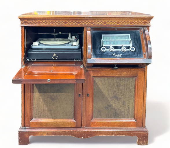 Farnsworth Model 35p7 Radio / Phonograph Console.