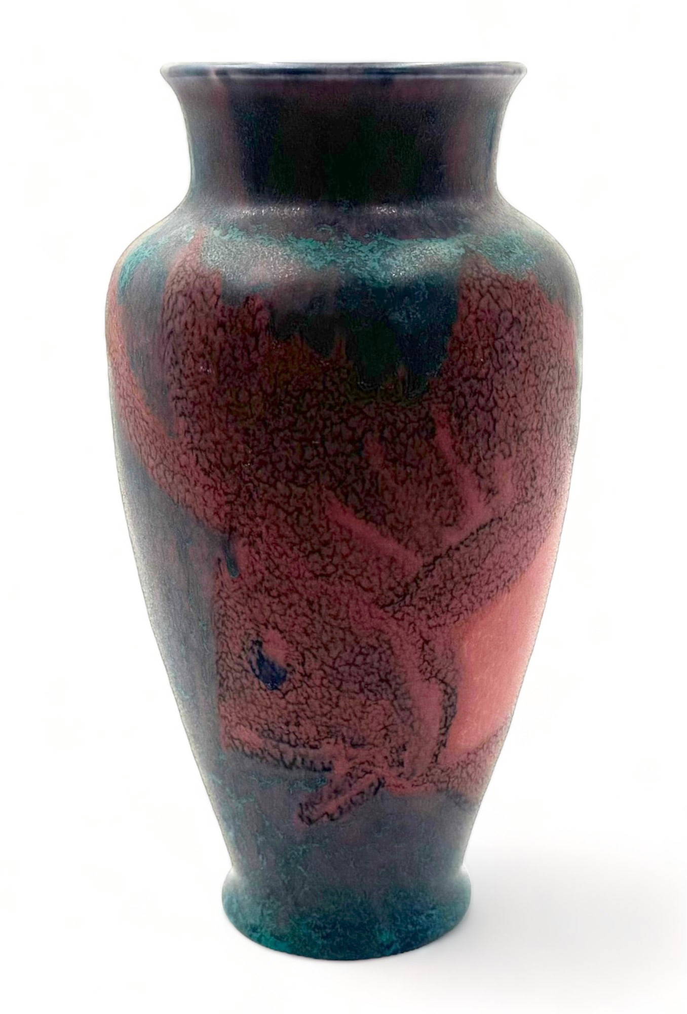 1935 Rookwood Pottery Jens Jensen Fish Vase. Auction