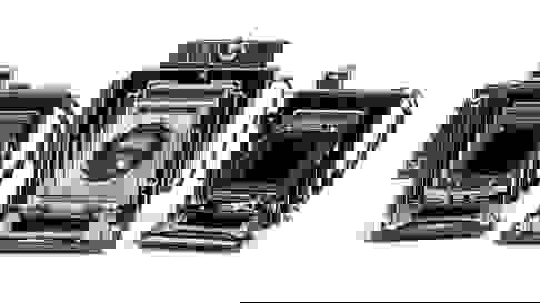 Lot Of Three Field Cameras. Auction