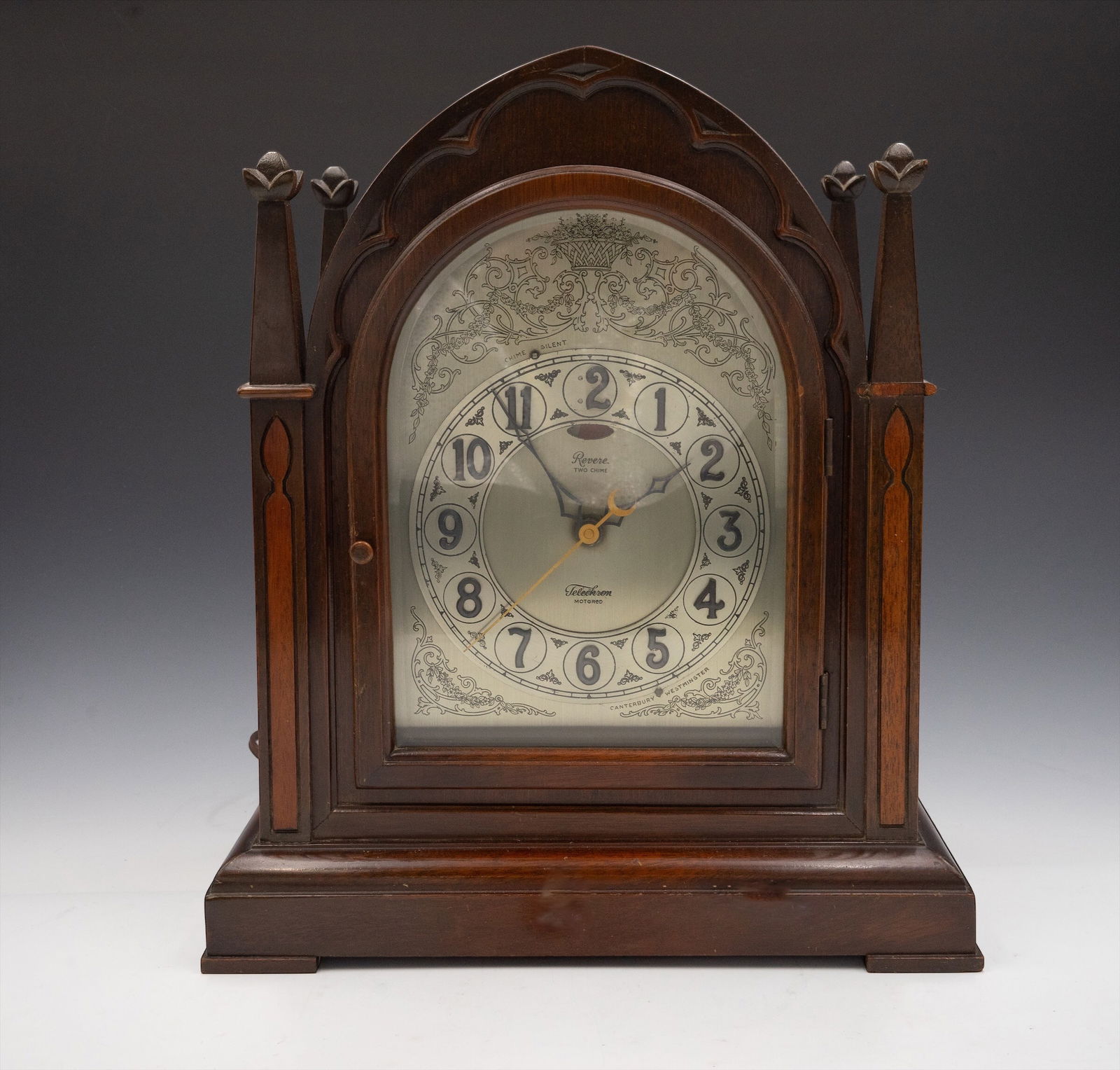 Revere Two Chime Telechron Plug-in Clock. Auction