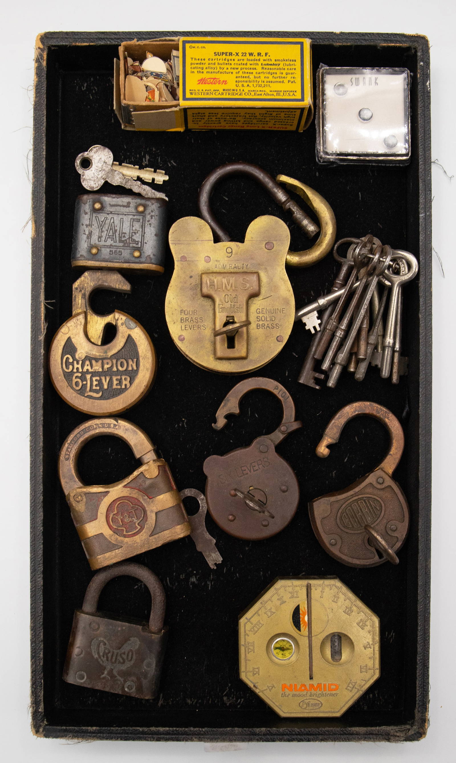 Lot Of Vintage Locks And Keys. Auction