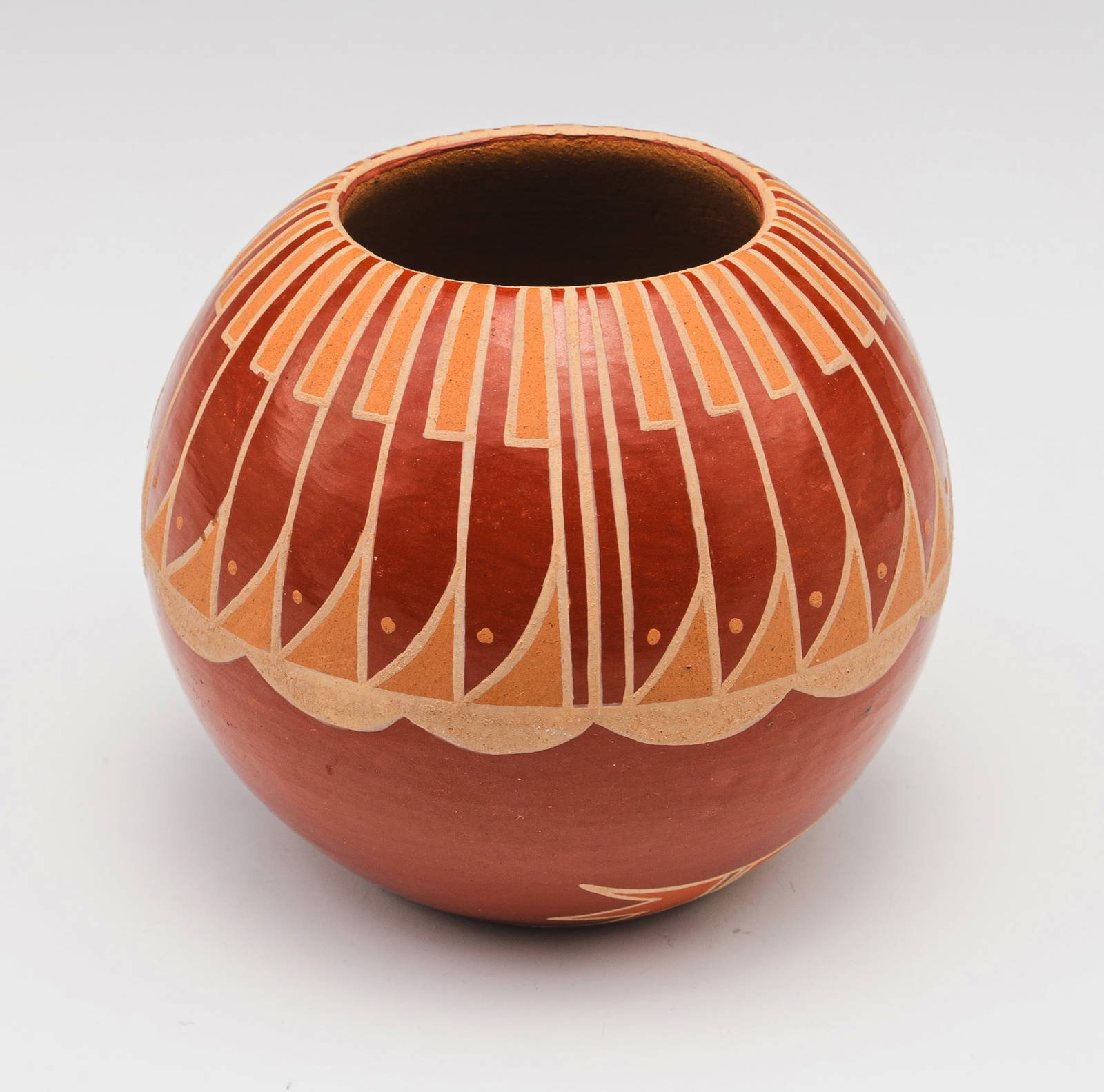 Thompson Native American Indian Pot - Santa Clara. Auction