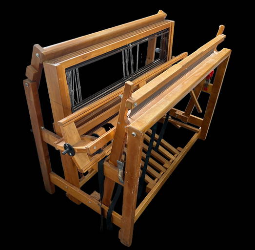 Large Wood Weaving Loom.
