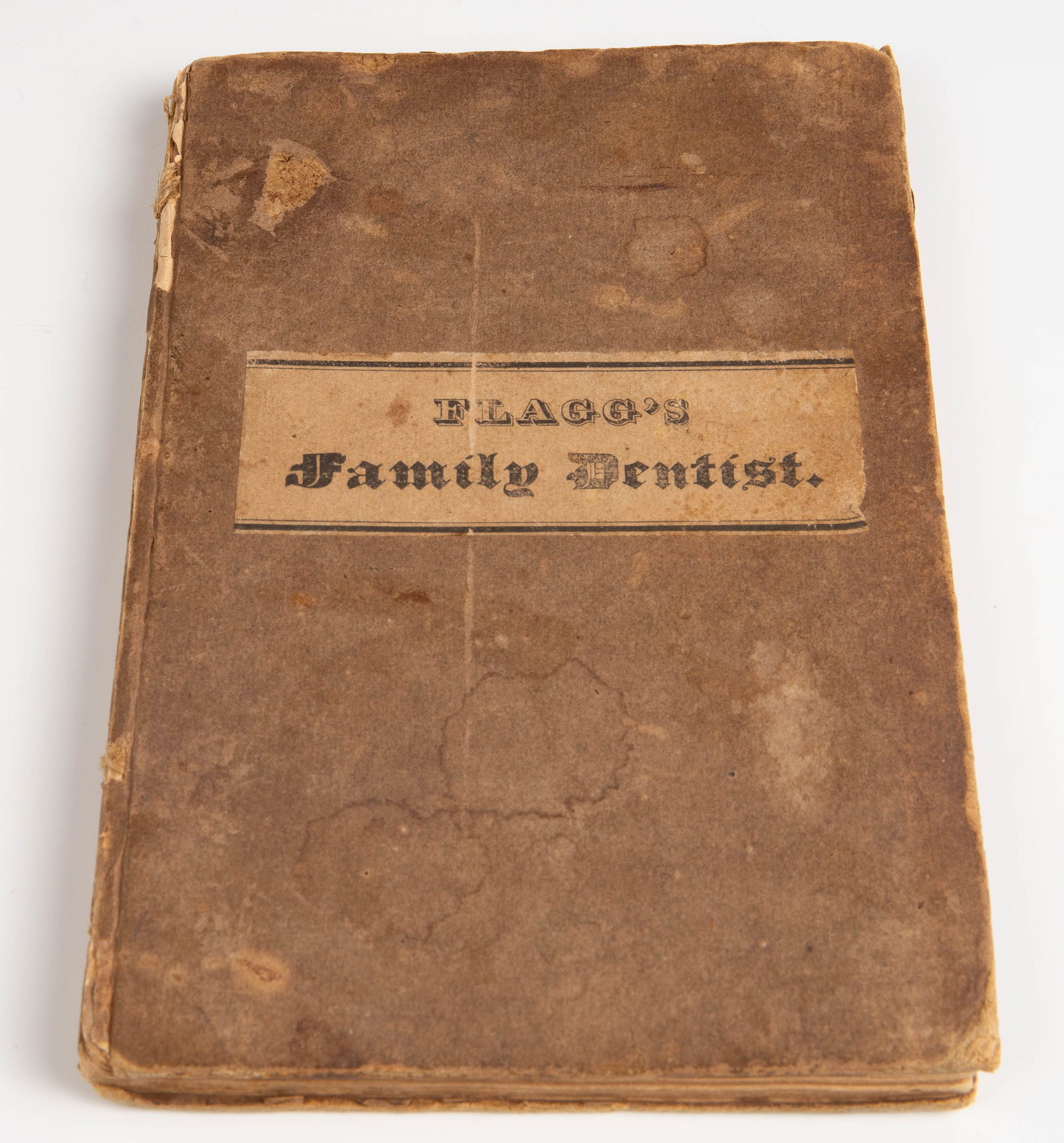 The Family Dentist, By Josiah Flagg 1822 Book. Auction