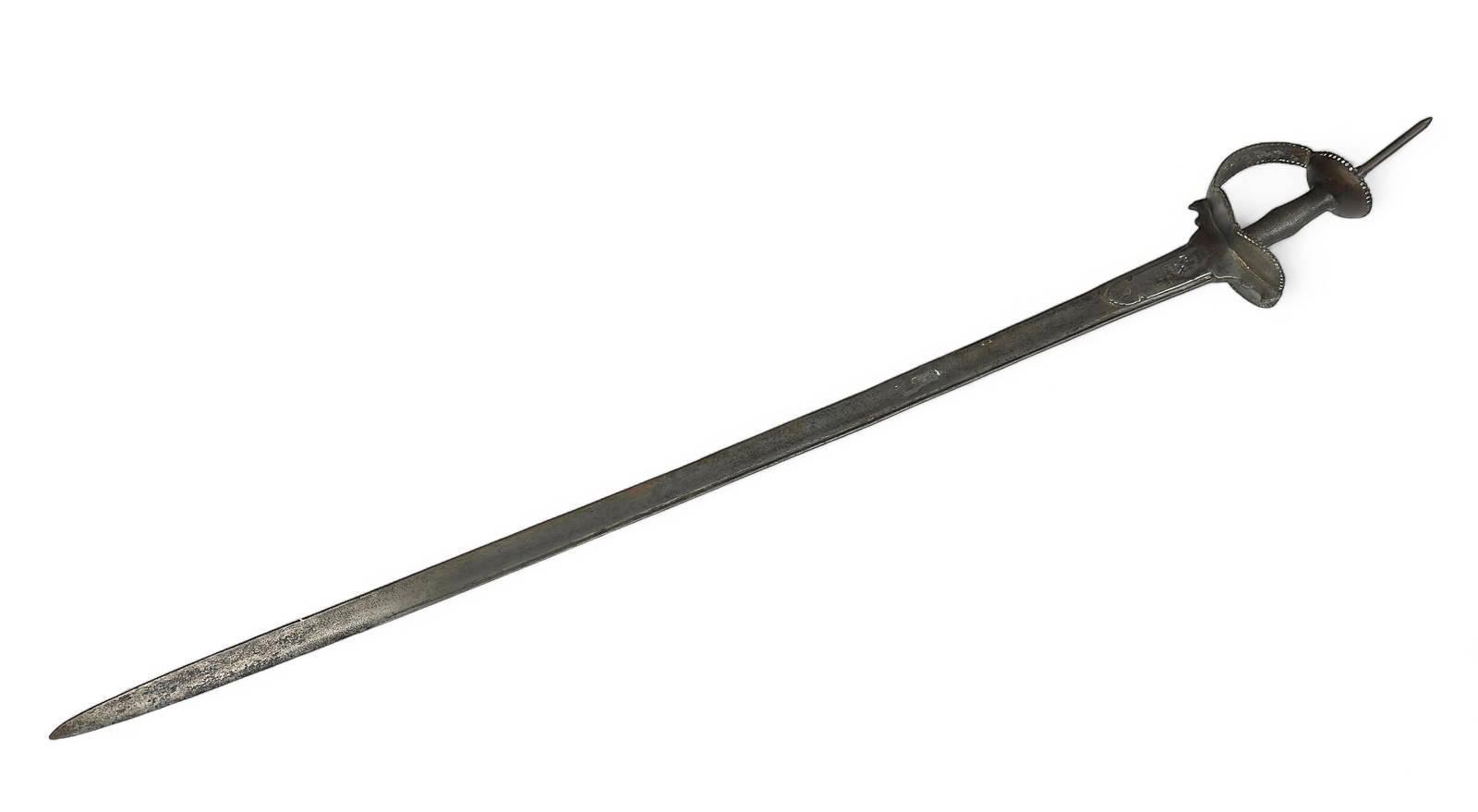 Antique Indian Sword W/ Tulwar Style Handle. Auction