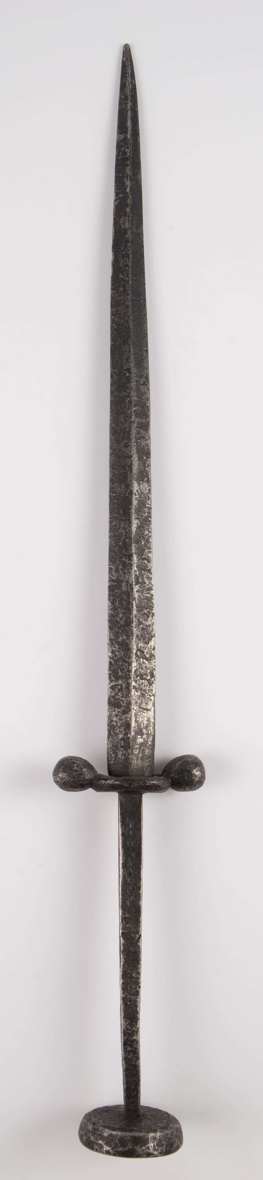 Medieval Iron Dagger - 17 1/4" Long. Auction