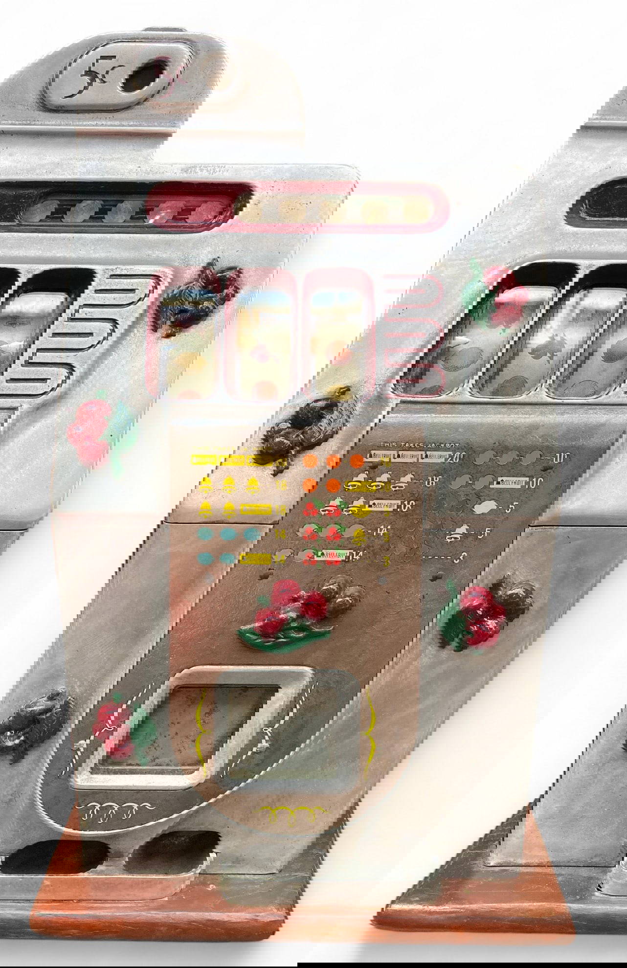 Vintage Mills Black Cherry Nickel Slot Machine. Auction