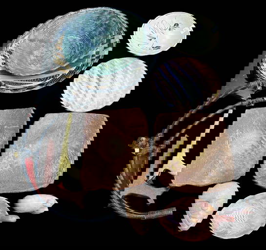 Lot Of African Soapstone And Pottery, Incl. Kenya.