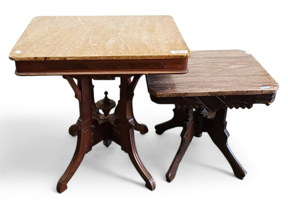 Two Victorian Style Tables. Auction