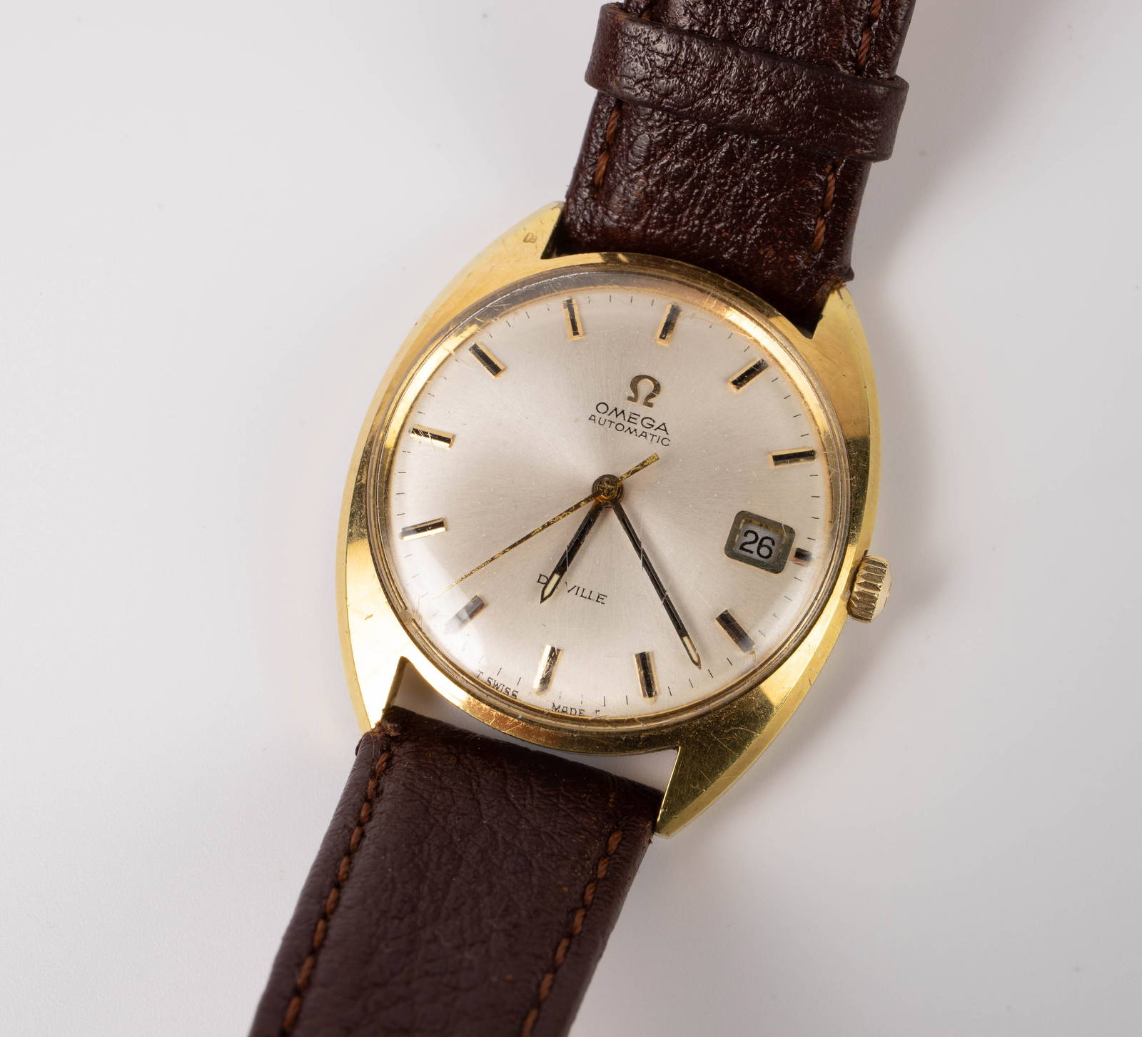 Omega Deville Automatic Men's Wristwatch. Auction